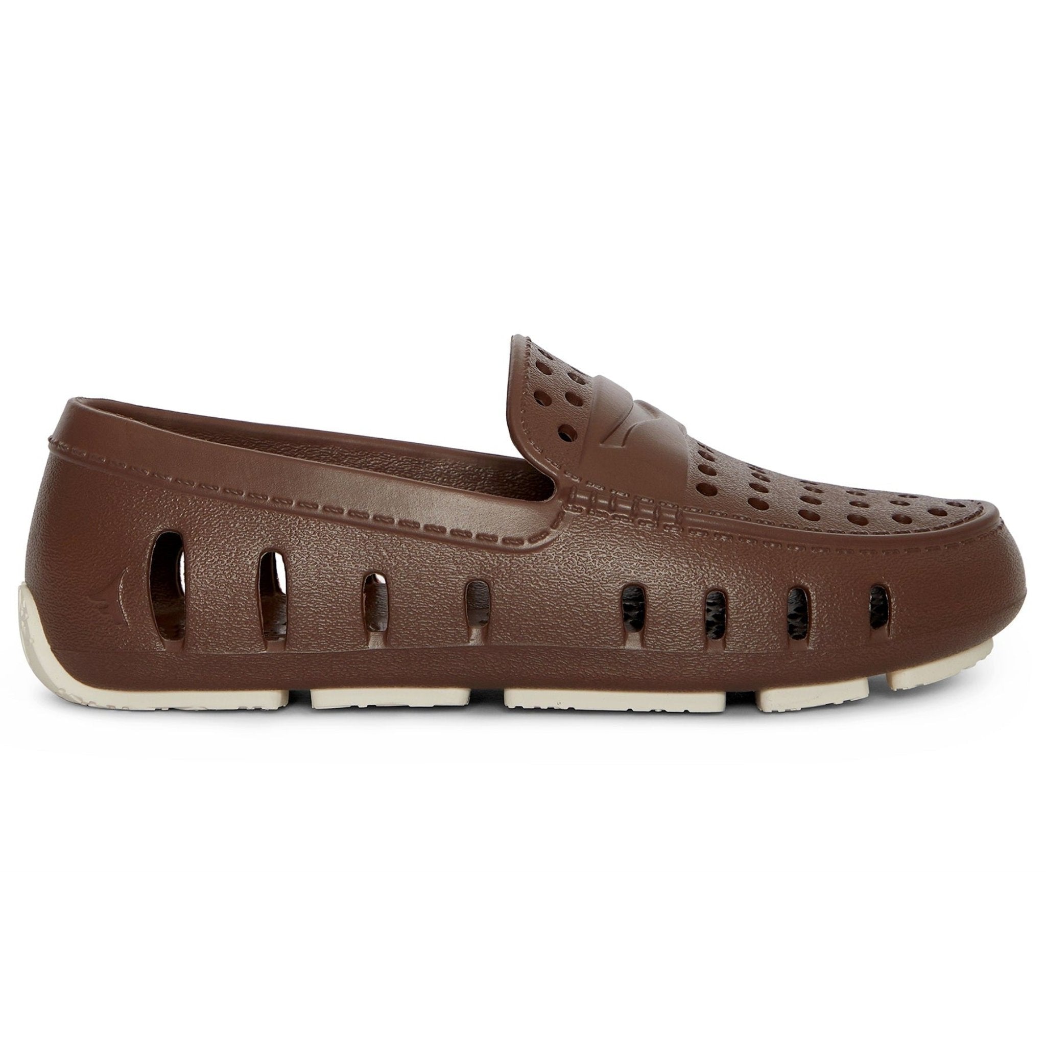 Kid’s Prodigy Driver Foam Shoe | Driftwood Brown/Coconut – Floafers