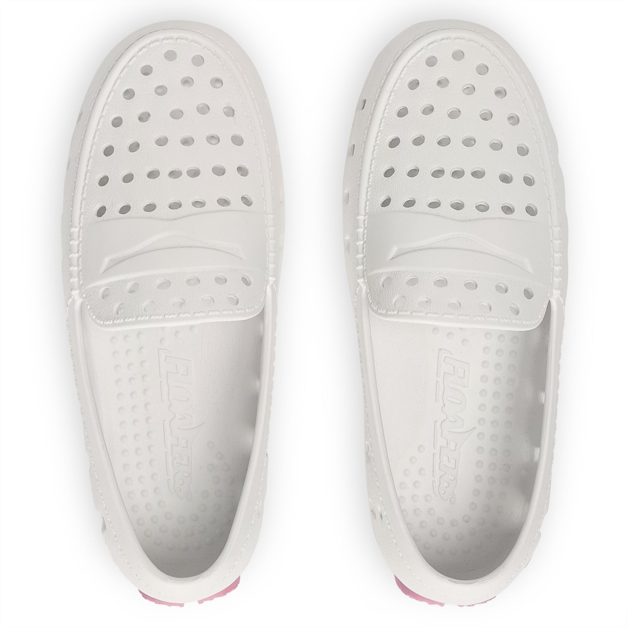 Kid’s Prodigy Driver Foam Shoe | Bright White/Sweet Lilac – Floafers