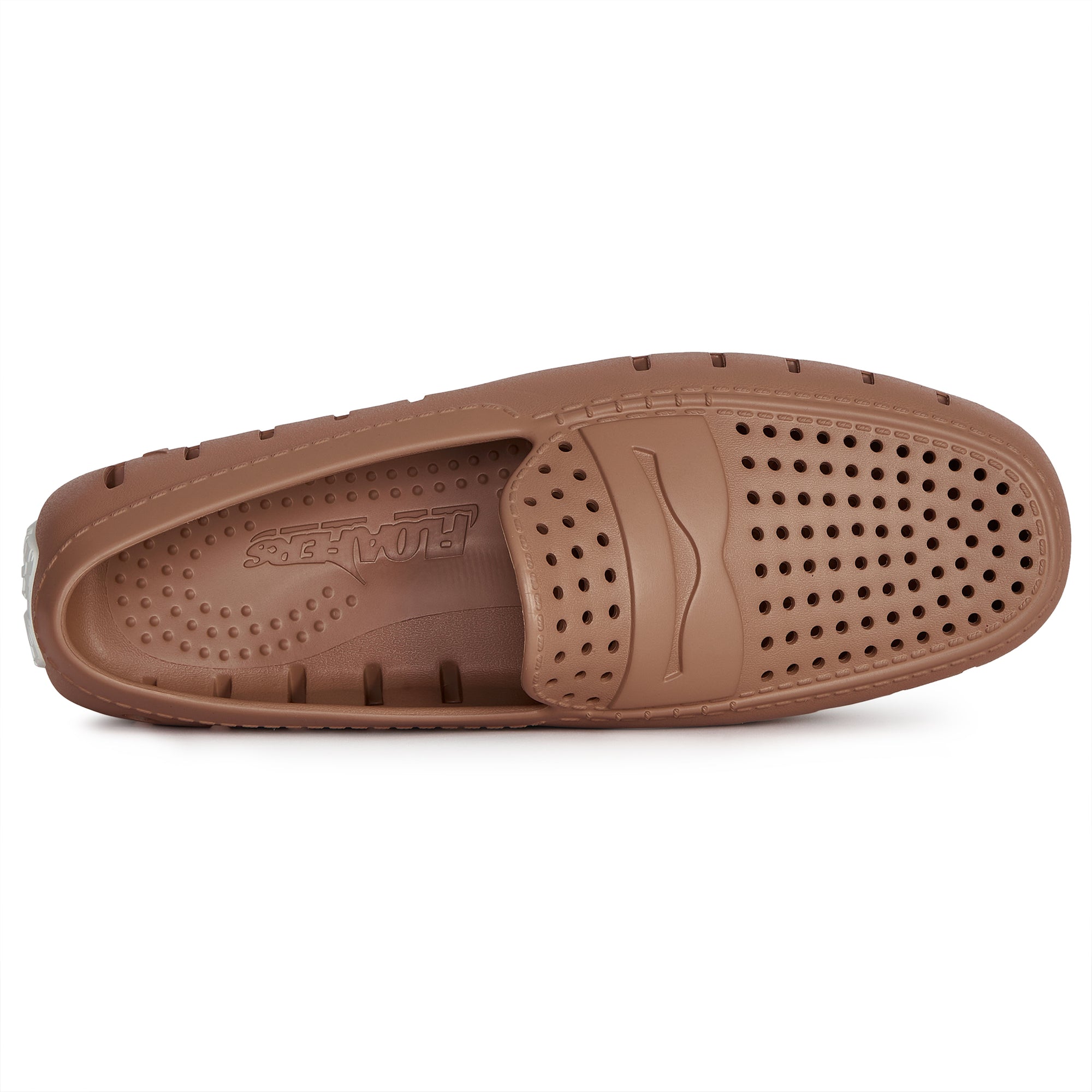 Men’s Country Club Driver Foam Shoe | Tan/Bright White – Floafers