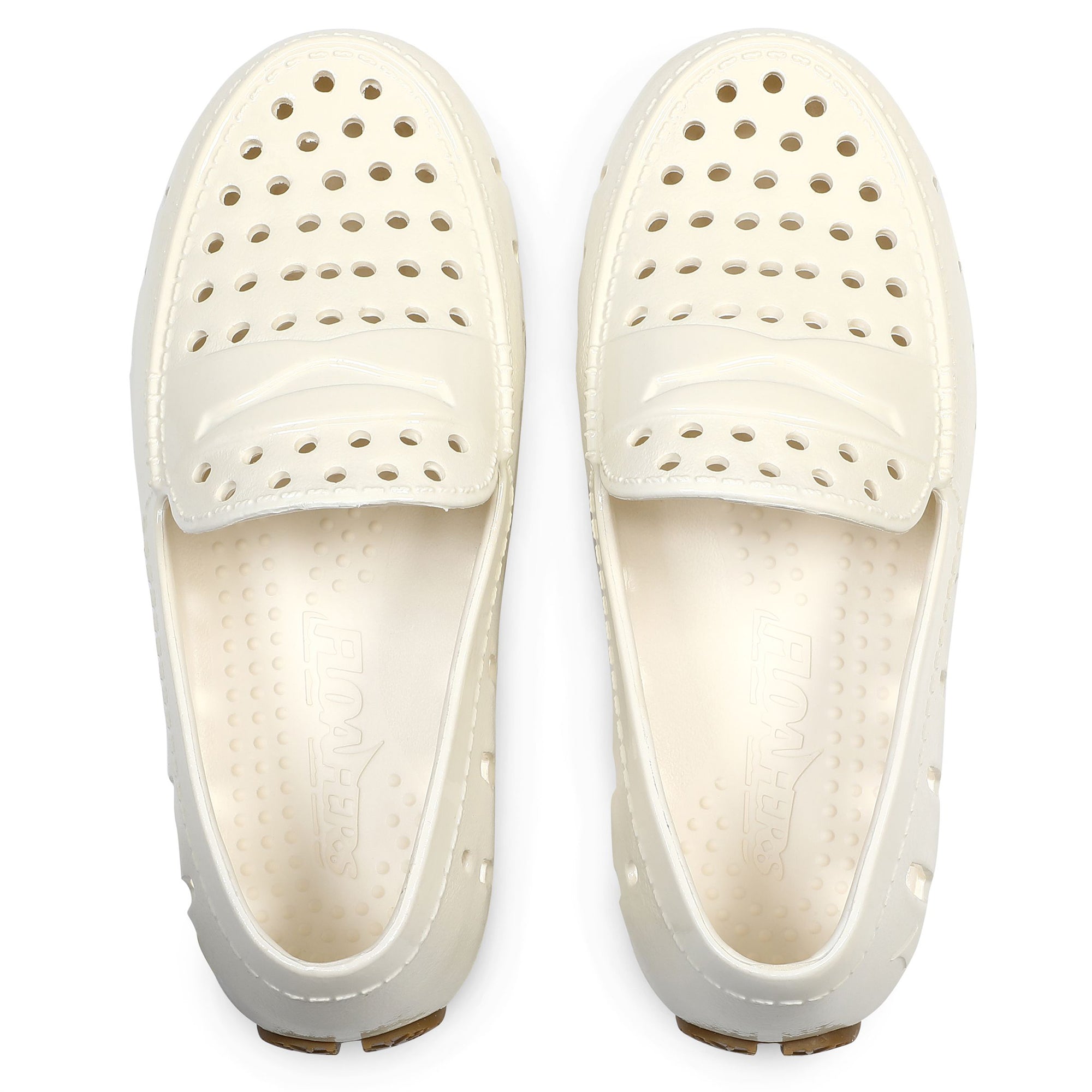 Kid’s Prodigy Driver Foam Shoe | Patent Bone/Gum – Floafers