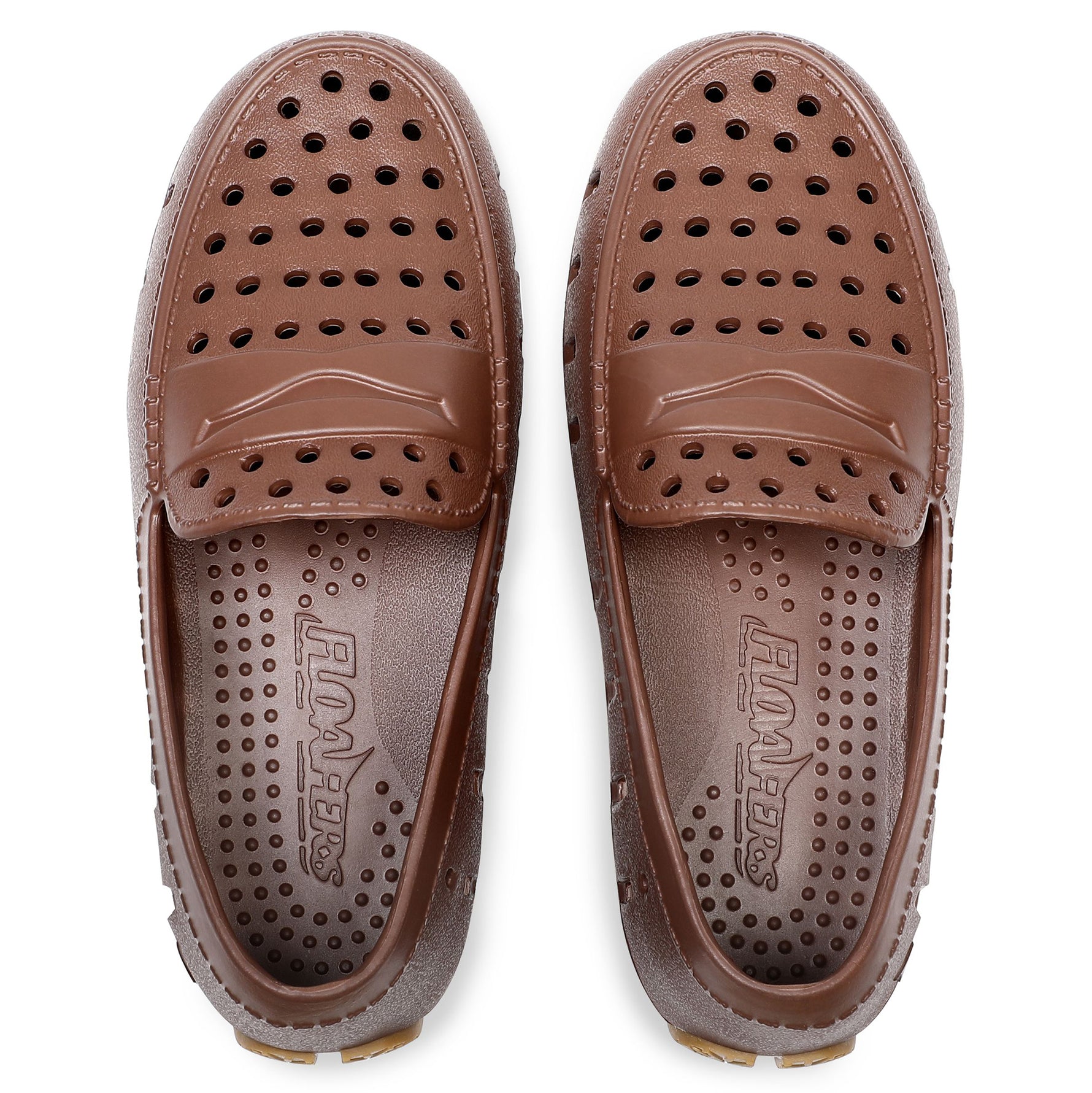 Kid’s Prodigy Driver Foam Shoe | Driftwood Brown/Gum – Floafers