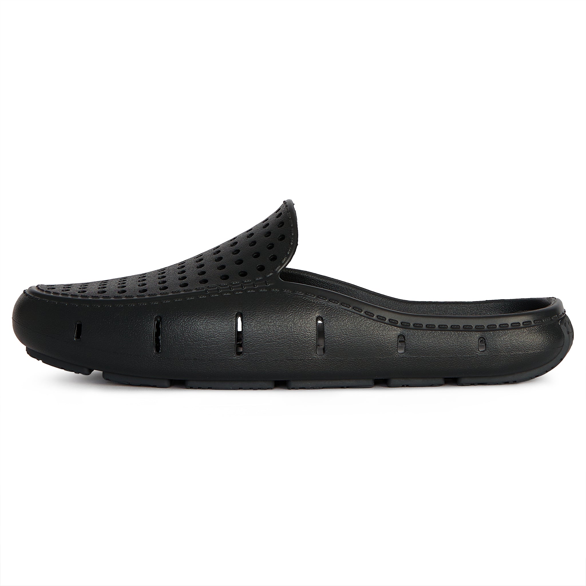 Women’s Sunset Slide Foam Shoe | Black/Asphalt – Floafers